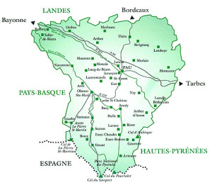 Pyrénées Atlantiques - La région Pyrénées